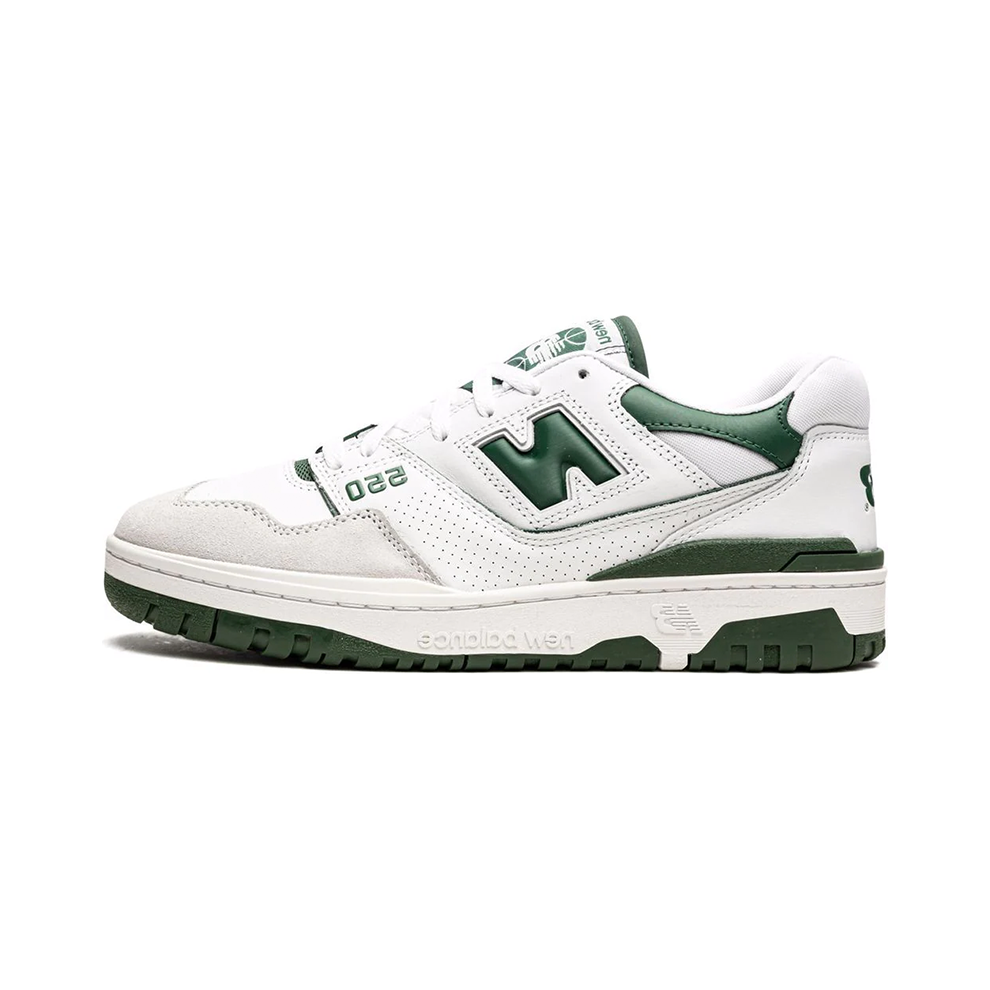 New Balance 550 - White & Green (Branco & Verde) – Lisabona Streetwear